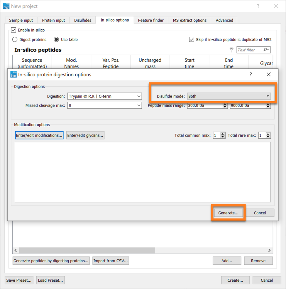 How to Make and Use the In-silico Disulfides CSV – Protein Metrics