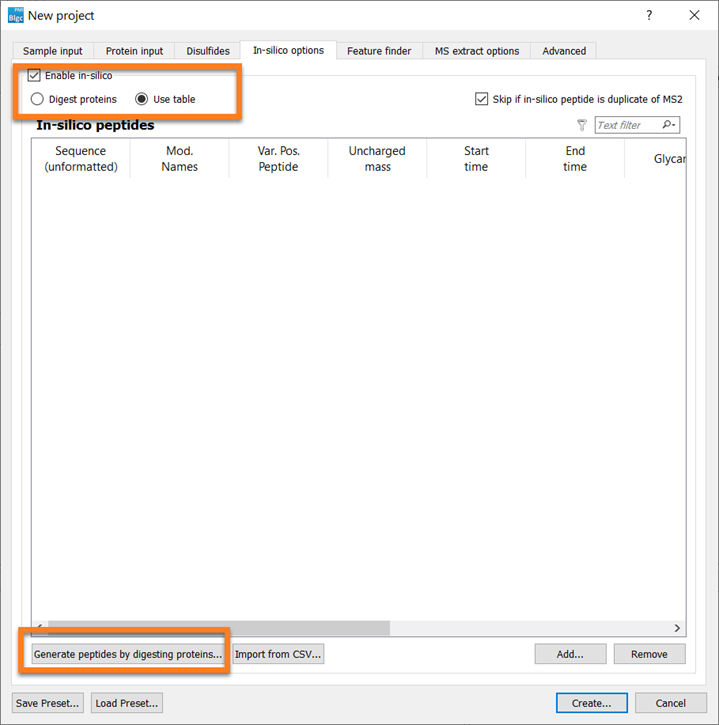 How to Make and Use the In-silico Disulfides CSV – Protein Metrics