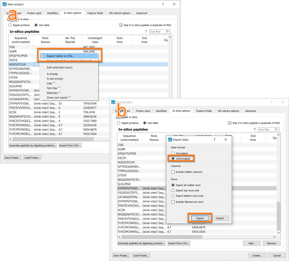 How to Make and Use the In-silico Disulfides CSV – Protein Metrics