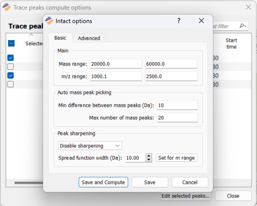 Using Multiple Deconvolution Parameters In The Same Project Protein 3979