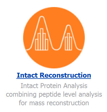 Intact Reconstruction Workflow – Protein Metrics