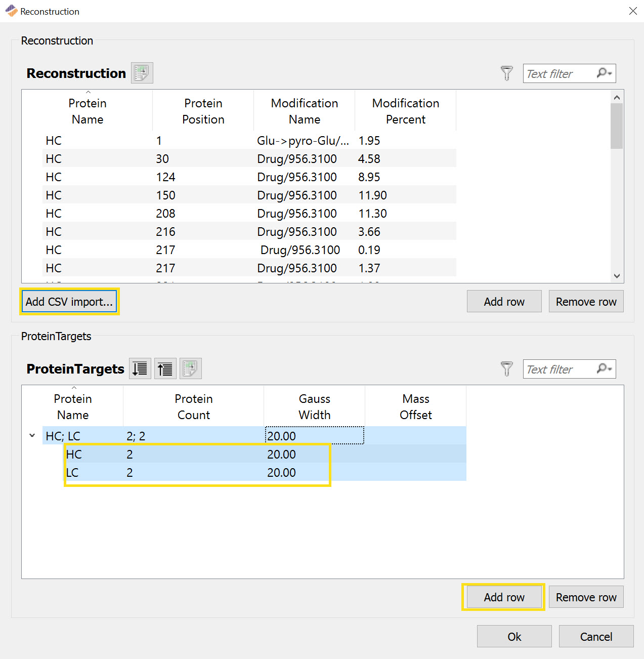 Intact Reconstruction Workflow – Protein Metrics