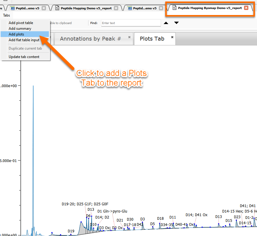 Generating Annotated Trace Plots (UV, TIC, and others) for Peptide ...