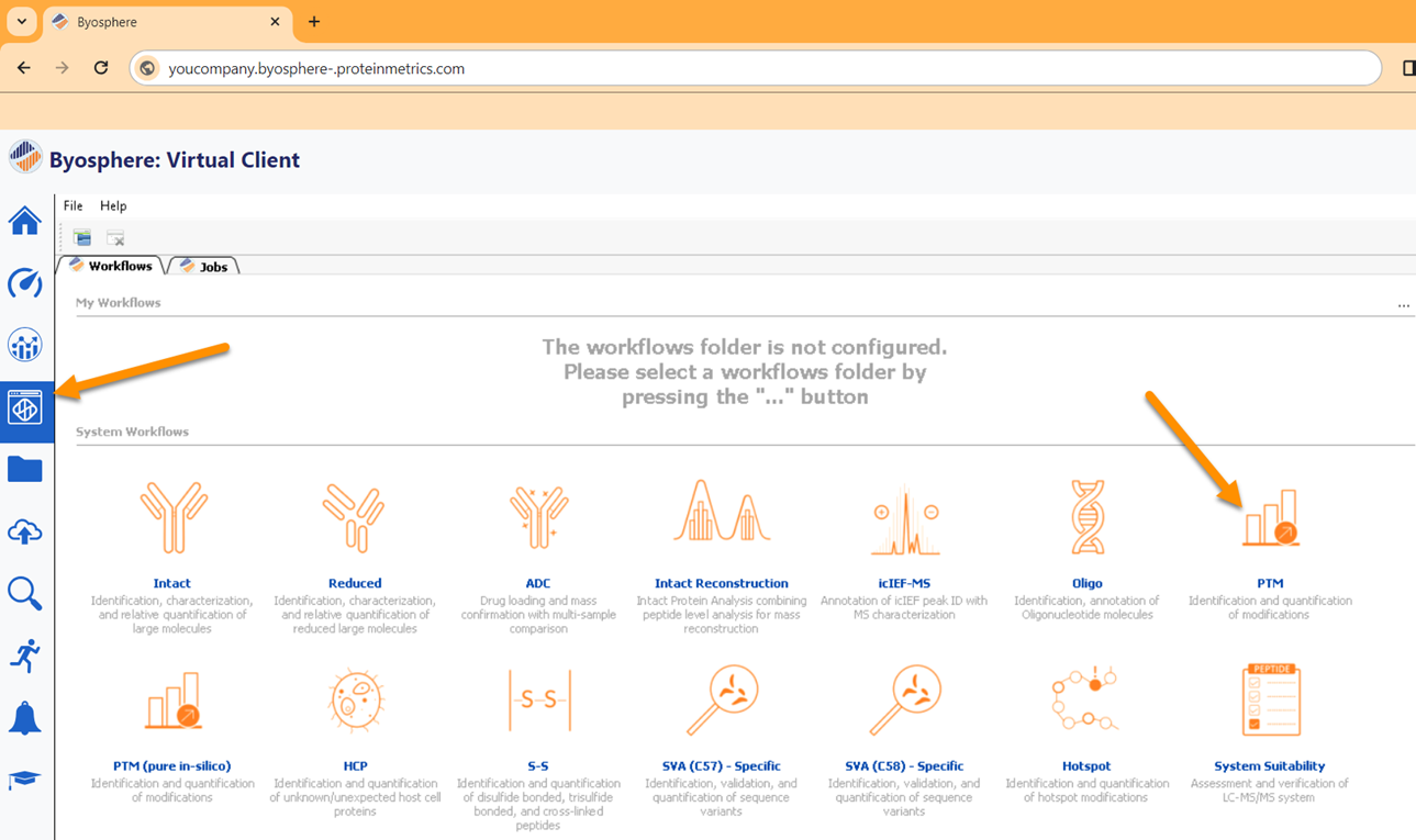 Byosphere™ First Time Running Instructions for End Users – Protein Metrics