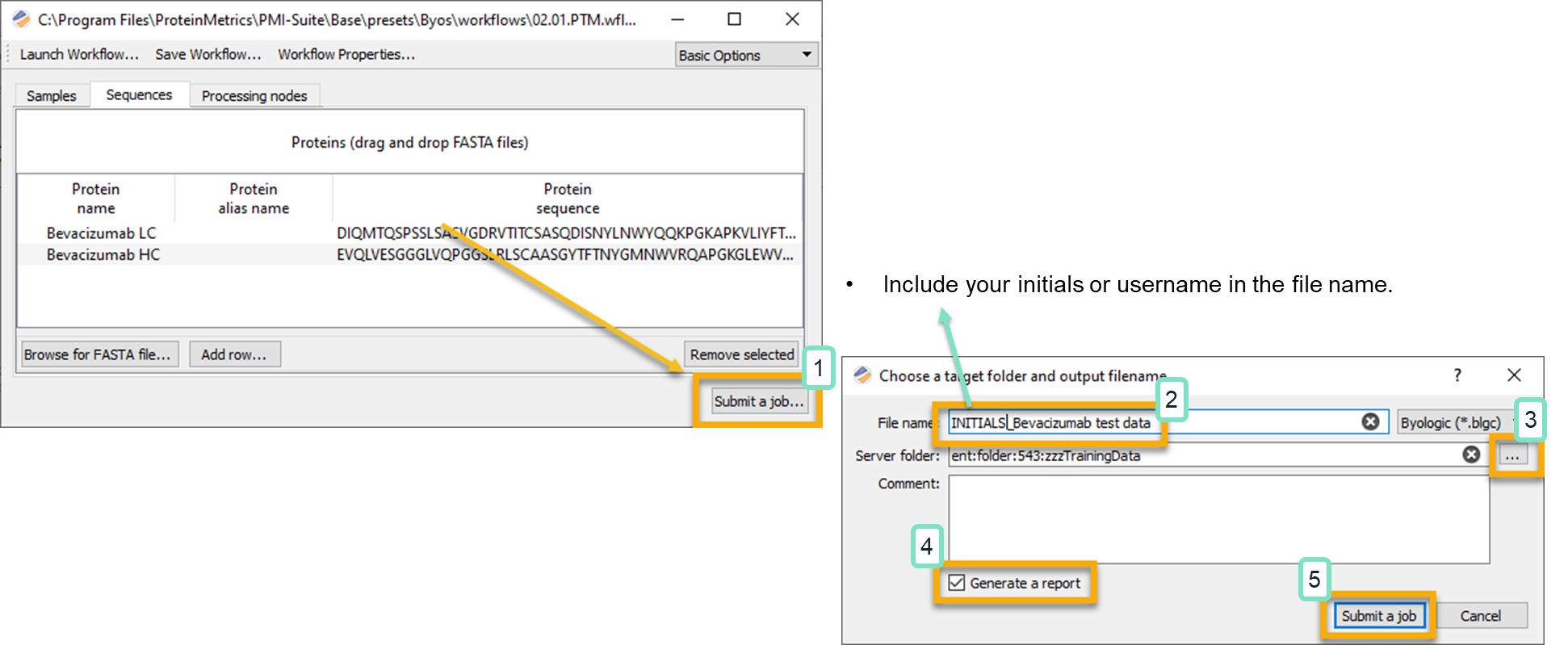 Byosphere™ First Time Running Instructions for End Users – Protein Metrics